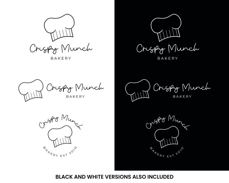 Bakery Logo, Restaurant Logo, Cooking Logo, Baker Logo, Premade Logo ...