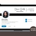 Linkedin Banner, Linkedin Background, Black and White Linkedin Header ...