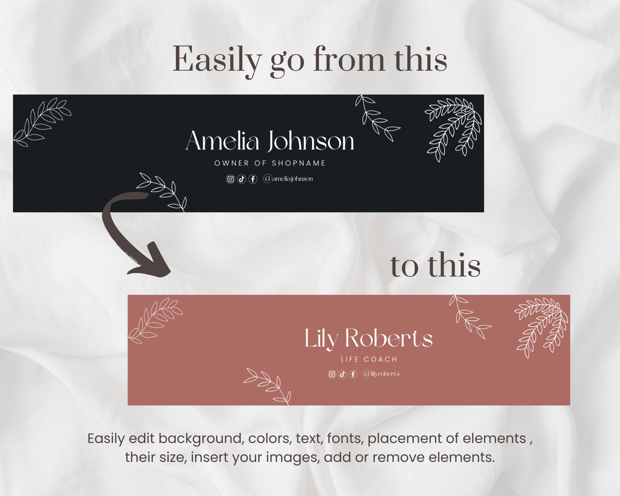 Linkedin Banner, Linkedin Background, Black and White Linkedin Header ...