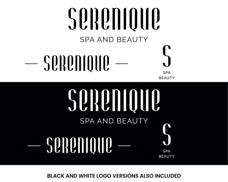 Spa Logo, Elegant Logotype, Wellness Logo, Yoga Logo, Health Logo, Life ...