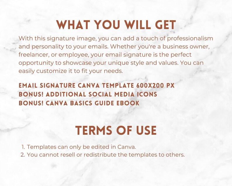 Retro Email Signature Canva Template Editable Signature - Etsy