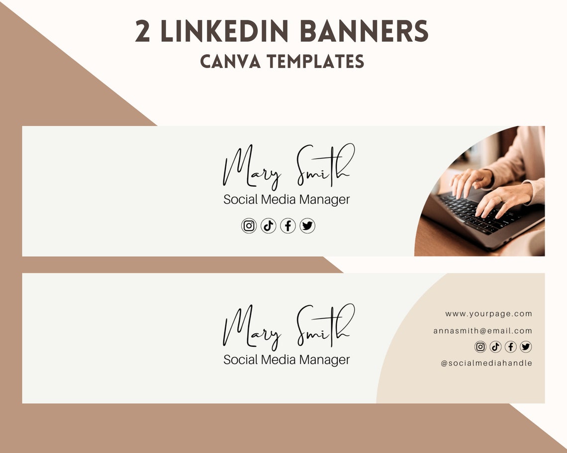 Linkedin Banner Canva, Personal Branding, Linkedin Cover, Linkedin ...