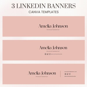 Linkedin Banner, Linkedin Background, Pink Linkedin Cover, Personal ...