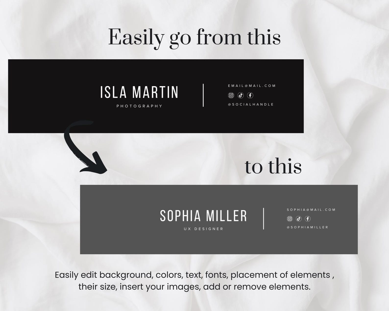 Linkedin Banner, Black Linkedin Background, Linkedin Header, Personal ...