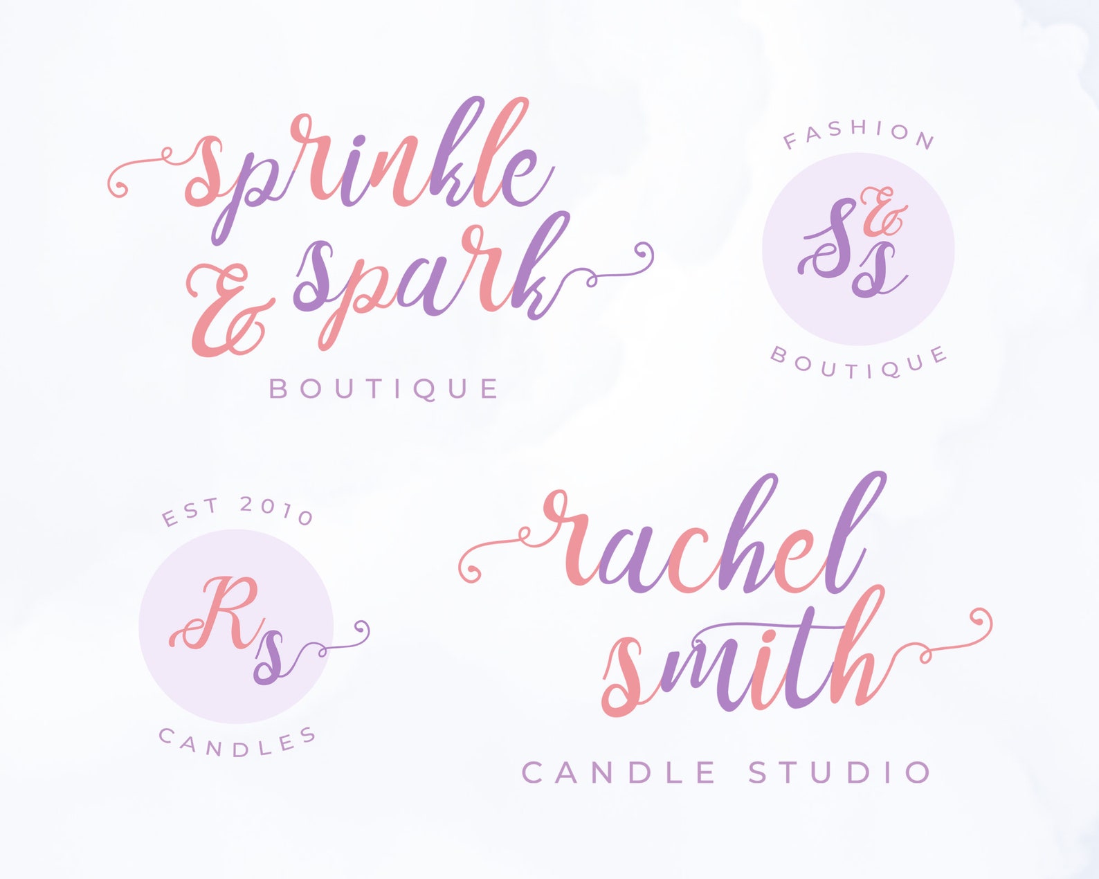 Colorful Logo, Cute Logo Design, Artist Logo, Craft Business Logo ...
