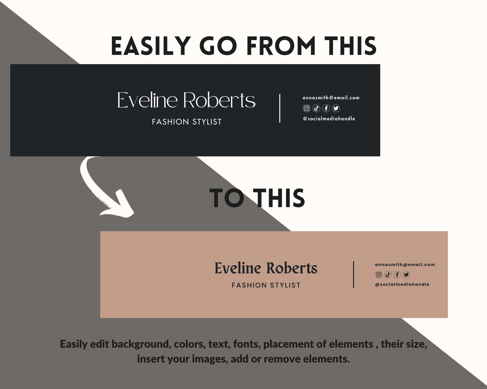 Black and White Linkedin Banner, Elegant Linkedin Background, Linkedin Cover, Personal Branding ...