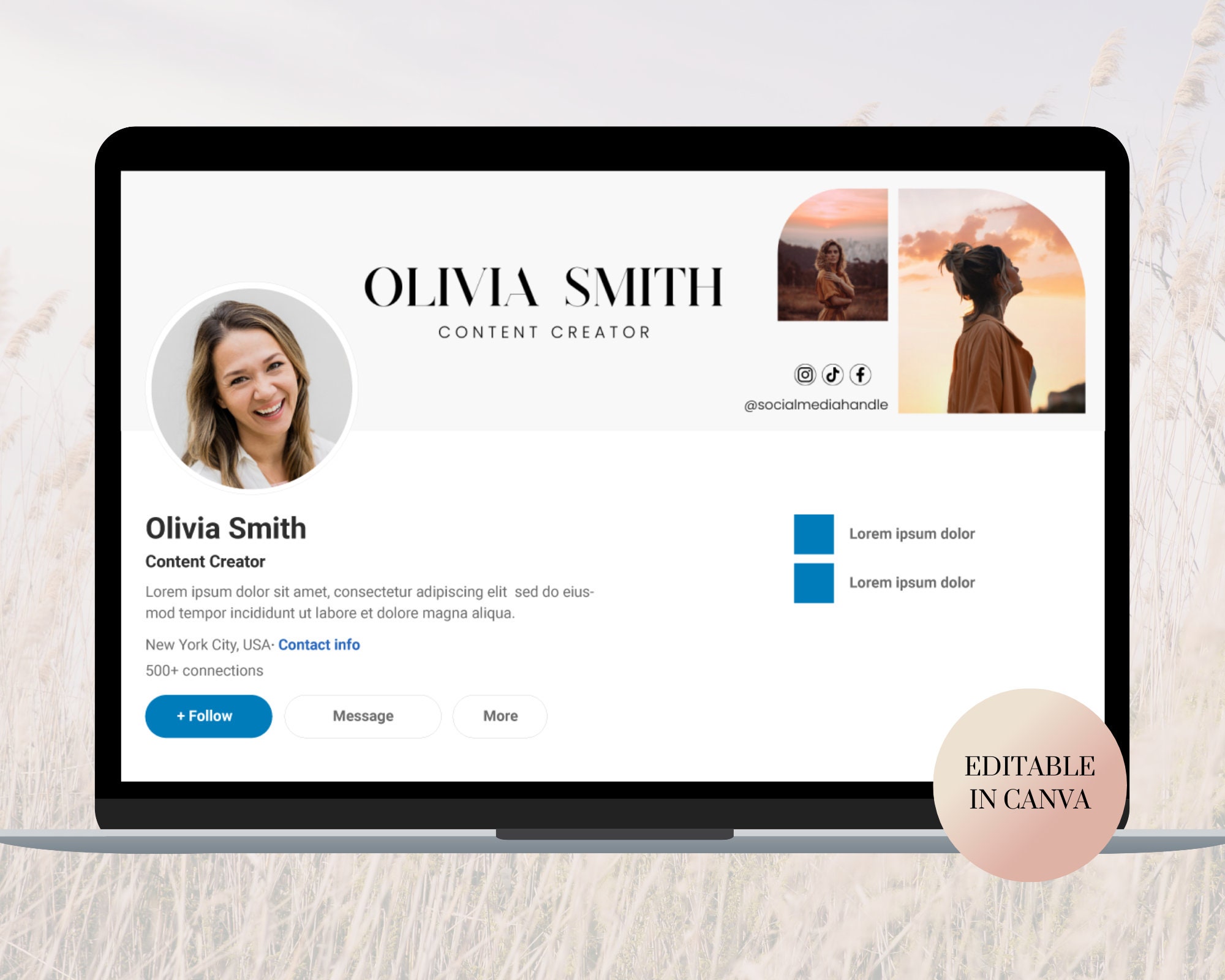 Linkedin Banner, Linkedin Background, Linkedin Header With Photos ...