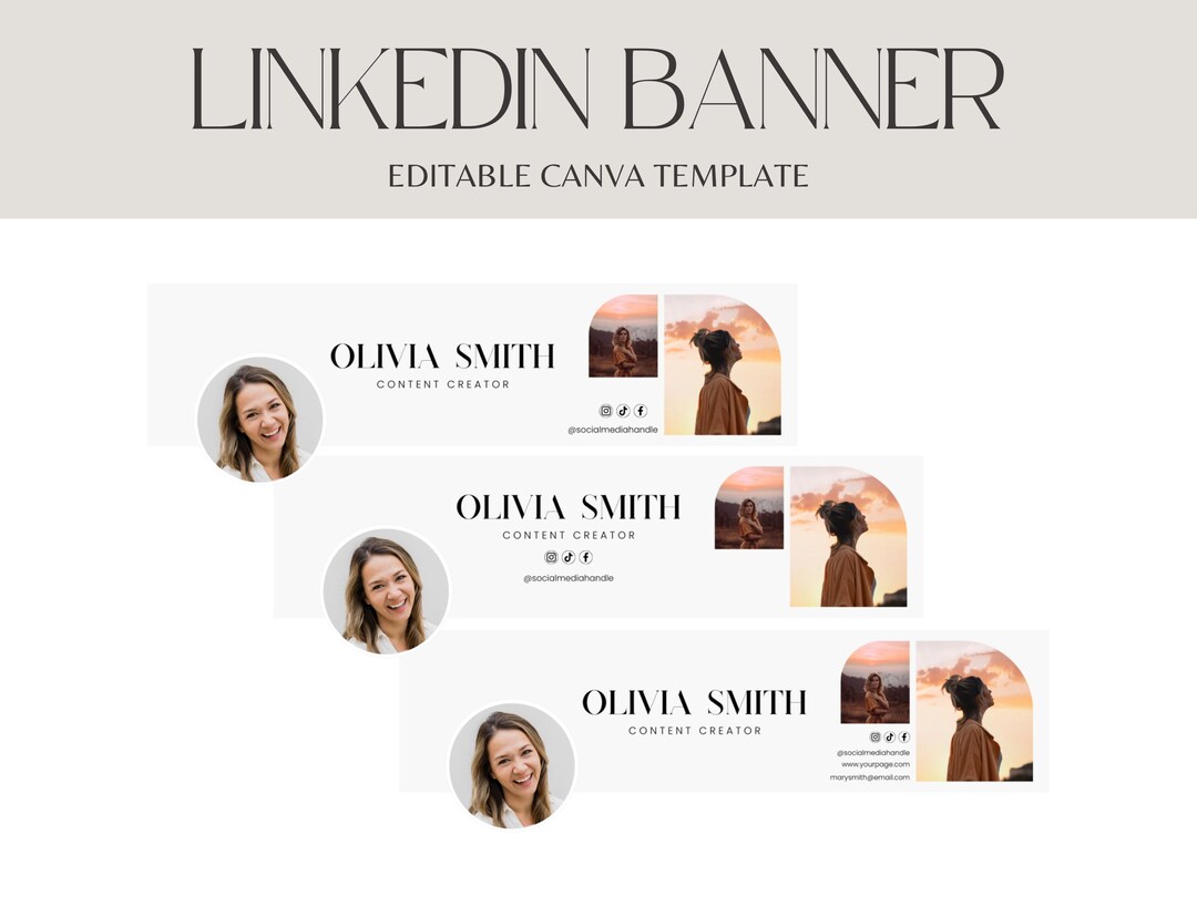 Linkedin Banner, Linkedin Background, Linkedin Header With Photos ...