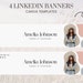 Linkedin Banner, Linkedin Background, Boho Linkedin Header, Personal ...