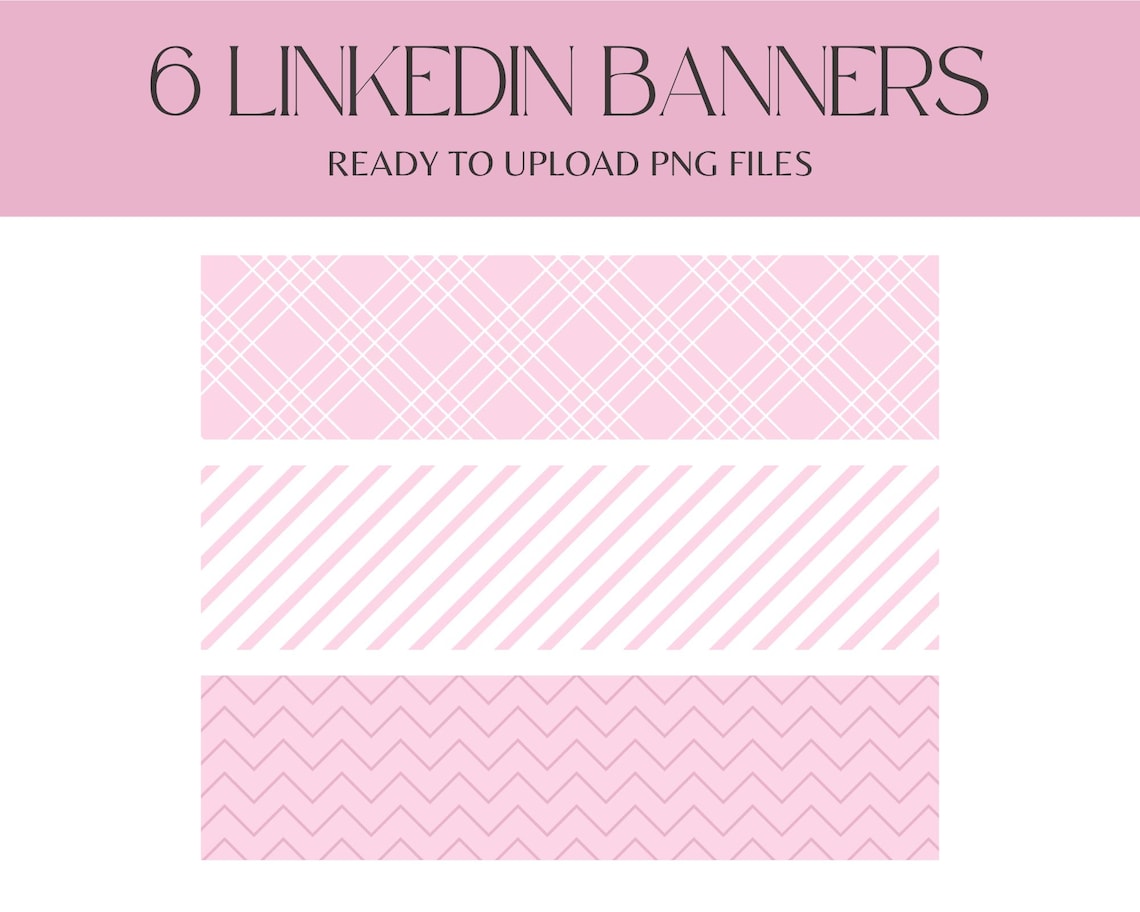 Linkedin Banner, Pink Linkedin Background, Linkedin Header, Personal ...