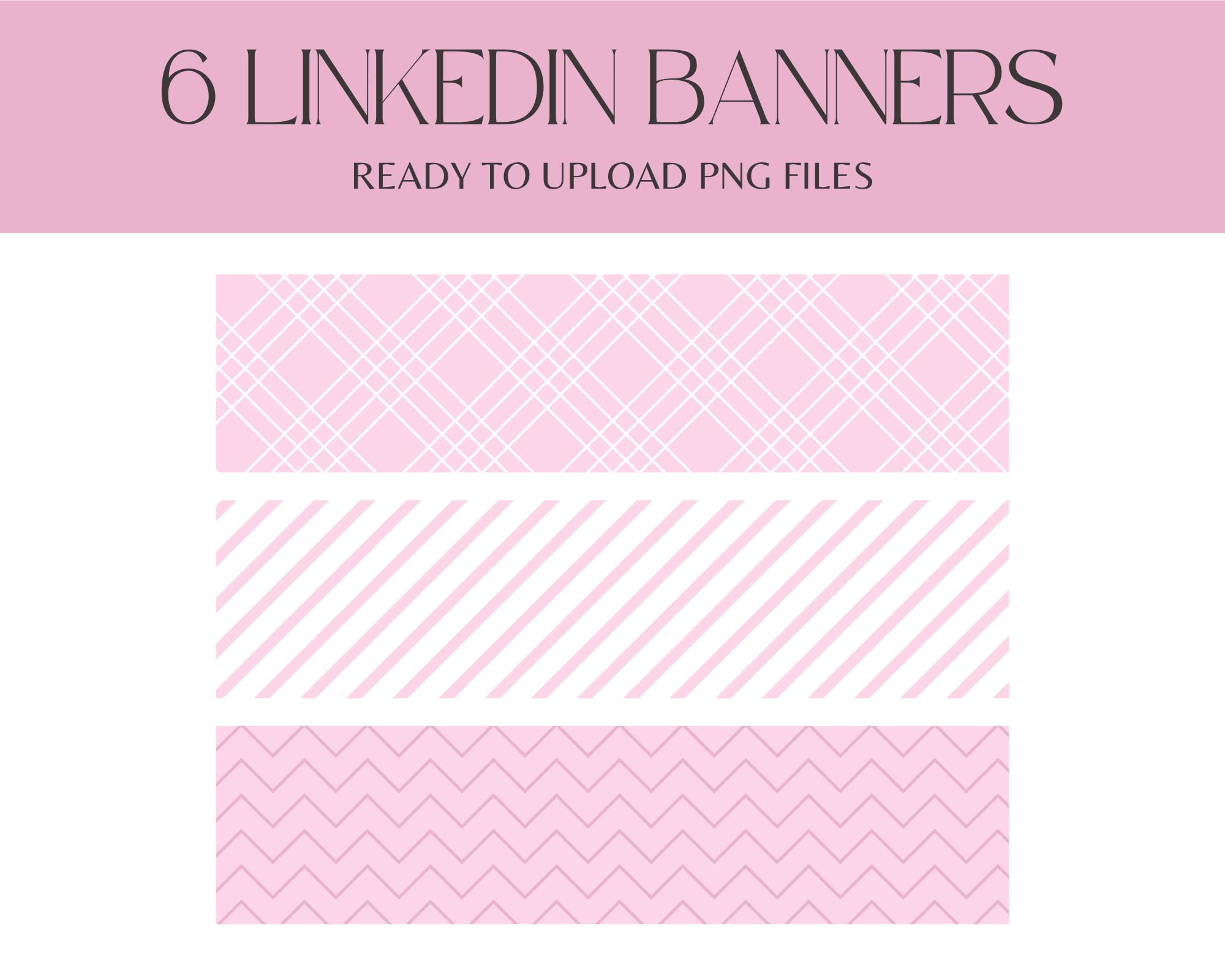 Linkedin Banner, Pink Linkedin Background, Linkedin Header, Personal ...