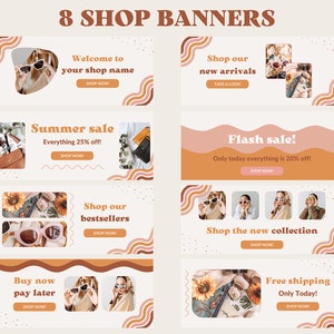Retro Website Banner, Web Banner Template in Canva, DIY Web Banner ...