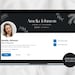 Linkedin Banner, Linkedin Background, Black and White Linkedin Header ...