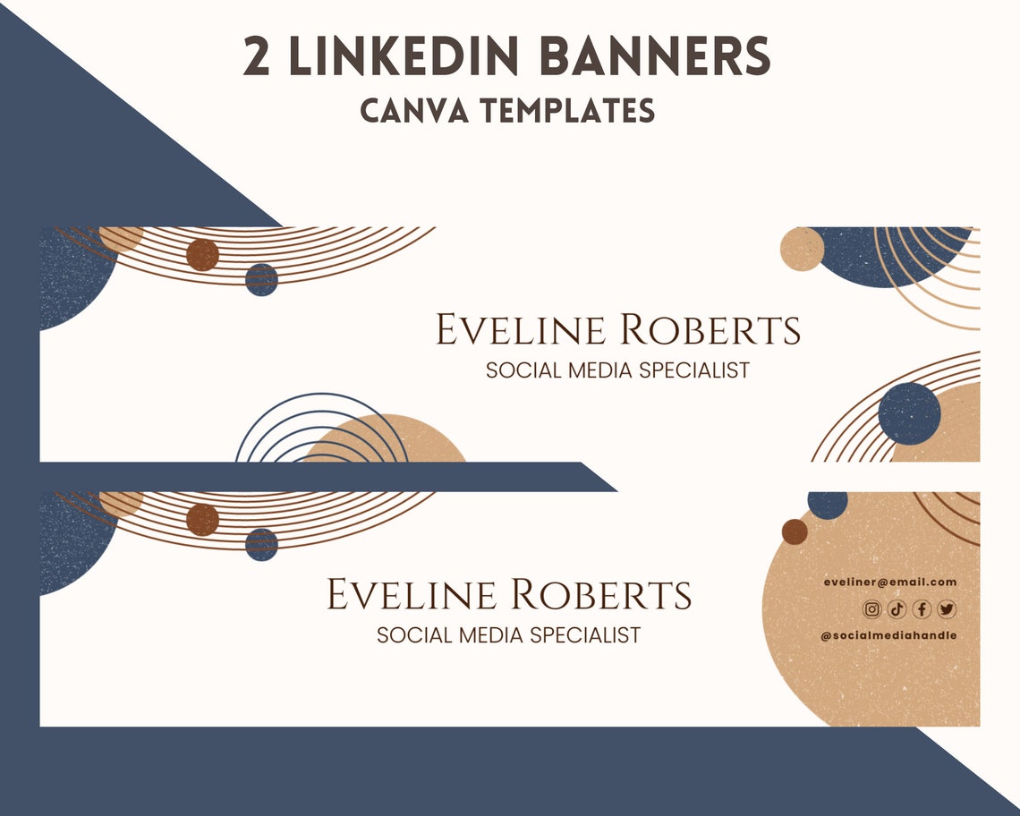 Linkedin Banner, Geometric Linkedin Background, Linkedin Cover ...
