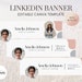Linkedin Banner, Linkedin Background, Boho Linkedin Header, Personal ...