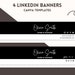Linkedin Banner, Linkedin Background, Black and White Linkedin Header ...