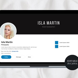 Linkedin Banner, Black Linkedin Background, Linkedin Header, Personal ...