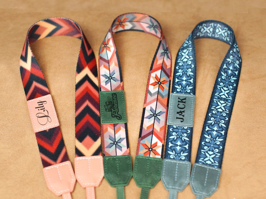 Adjustable Camera Strap Engraved, Professional Camera Strap ...