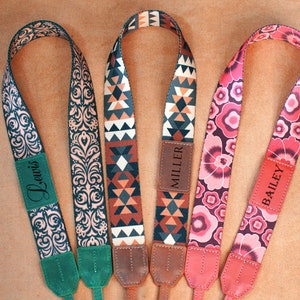 Custom Camera Straps, Personalized Camera Strap, Gift for Women ...