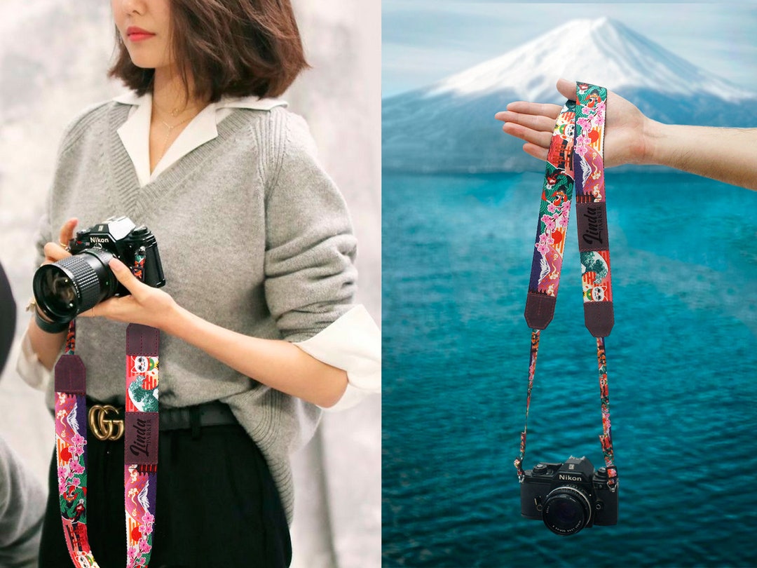 Camera Strap With Name, Camera Strap for Women, Camera Shoulder Strap ...