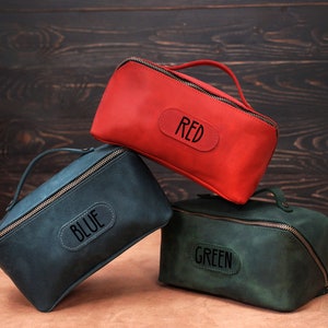 Custom Women Dopp Kit, Personalized Makeup Bag for Her, Engraved ...