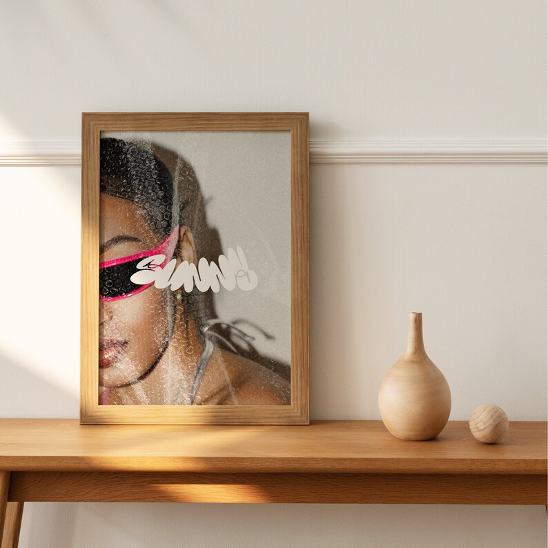 Sunny Girl Poster, Aesthetic Poster, Girl Photography - Etsy