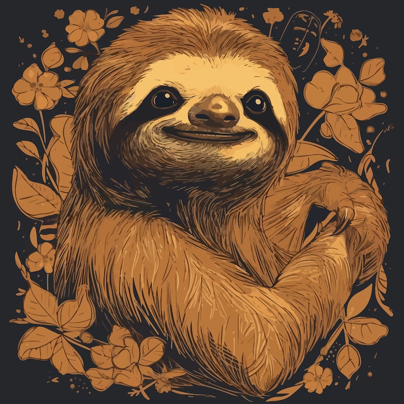 Cute Sloths - 5 Pack - Etsy