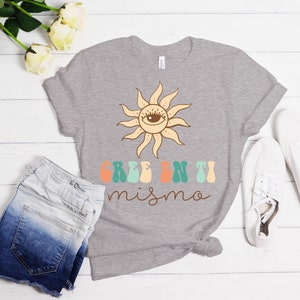 Cree En Ti Mismo Spanish Tee Shirt, Camiseta Espanol, Funny Espanol ...
