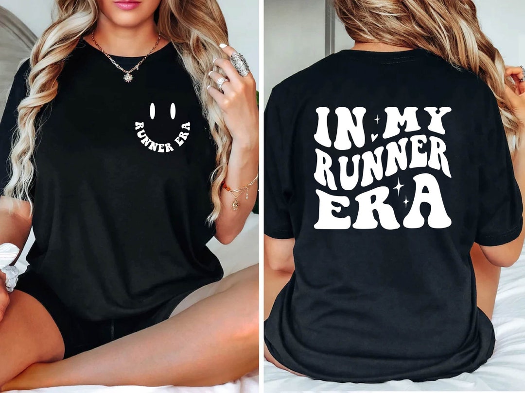 In My Runner Era Tee Shirt,funny Runner Shirt,funny Marathon Athlete ...