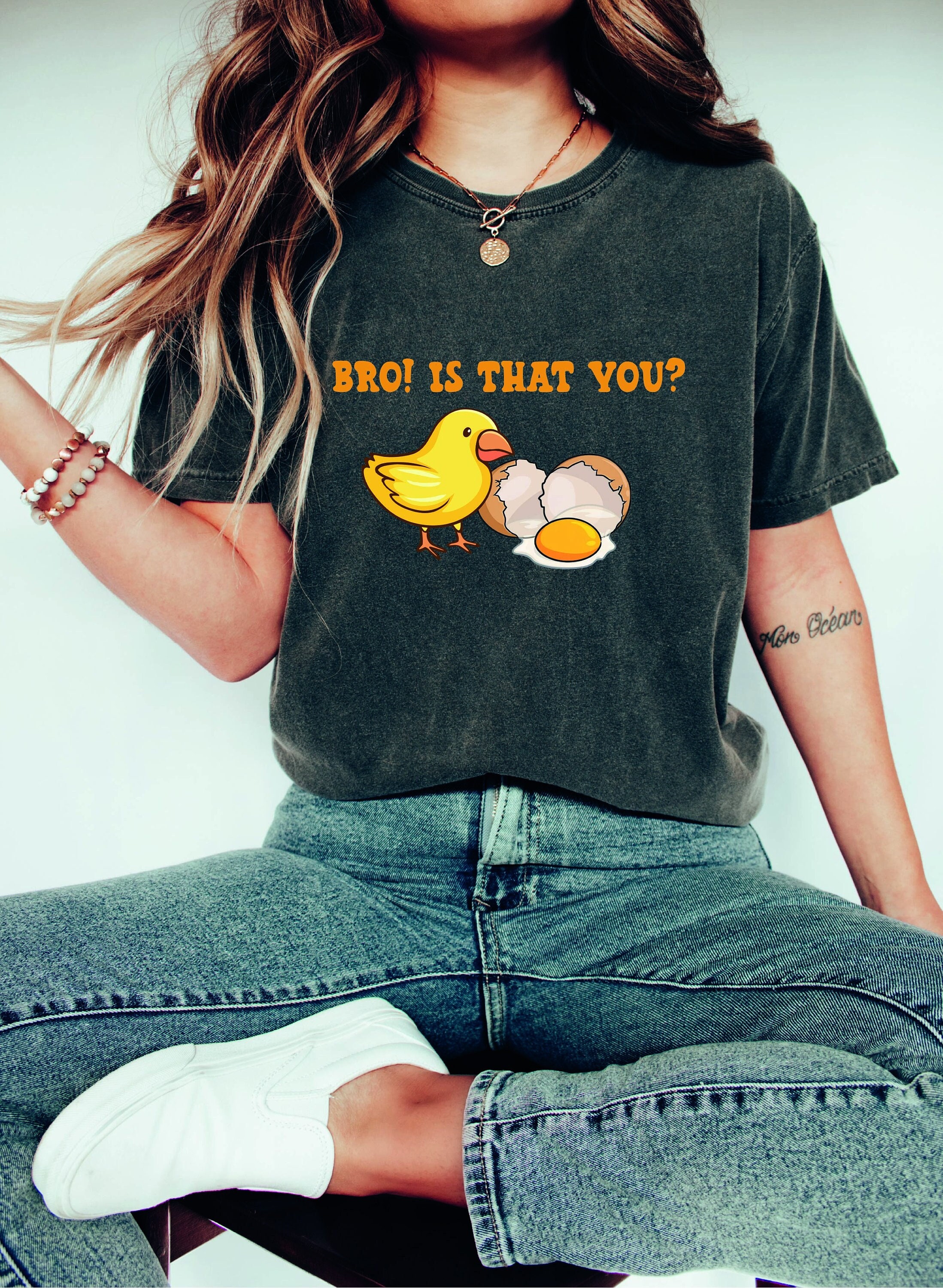 Bro is That You Chick and Egg Tee Shirt, Brother Chick Tshirt, Funny ...