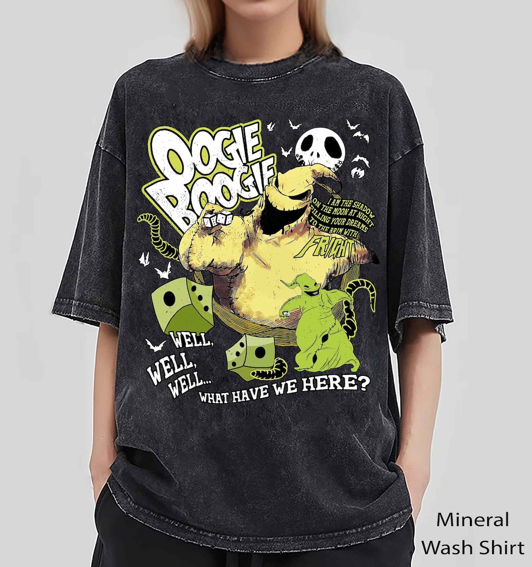 Vintage Oogie Boogie Portrait Shirt, Oogie Boogie Bash 2024 Shirt ...