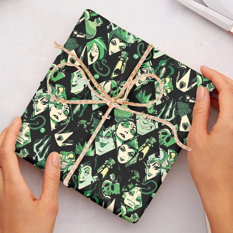 Wicked Wrapping Paper - Etsy