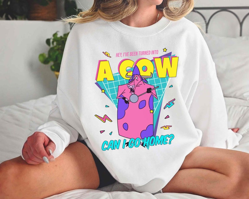 Funny Cow I Been Turned Into A Cow Comfort Colors Shirt, Disney the ...