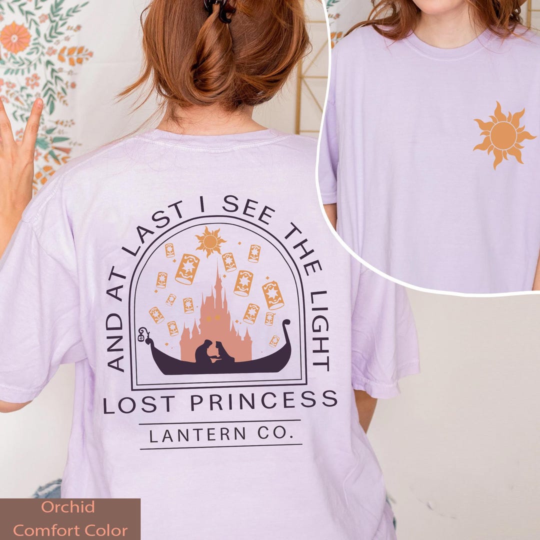 Two Sided Disney Tangled Lost Princess at Last I See the Light Comfort ...