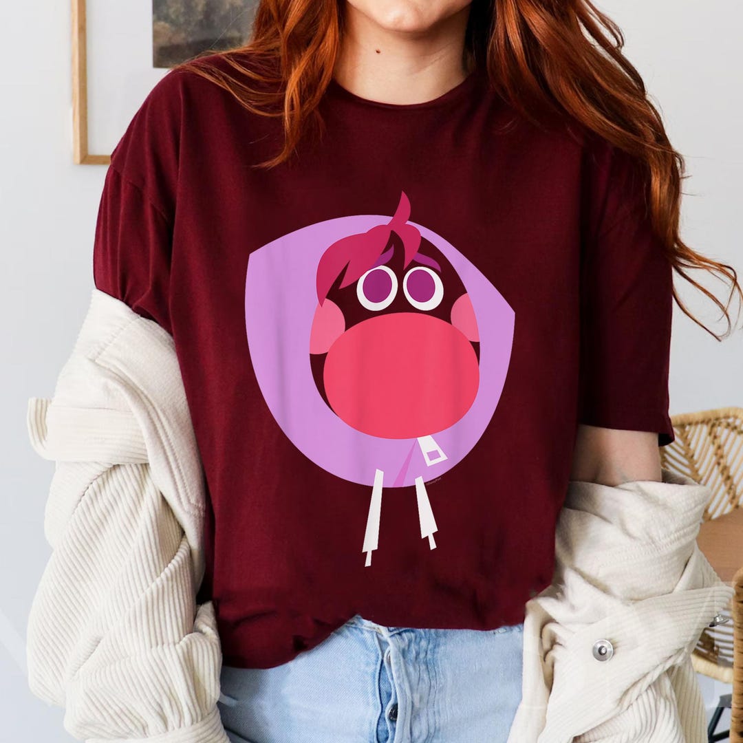 Inside Out 2 Vergüenza Big Face Comfort Colors Camisa, Disney Pixar ...