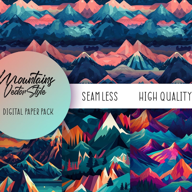 Mountain Design - Etsy