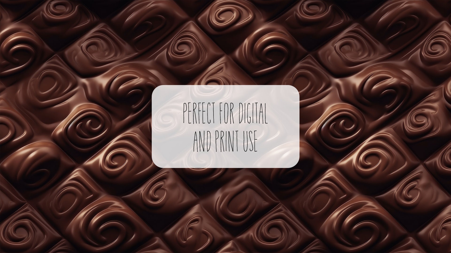 Chocolate Seamless Digital Paper, Seamless Chocolate Pattern, Seamless Chocolate Сandies Texture ...