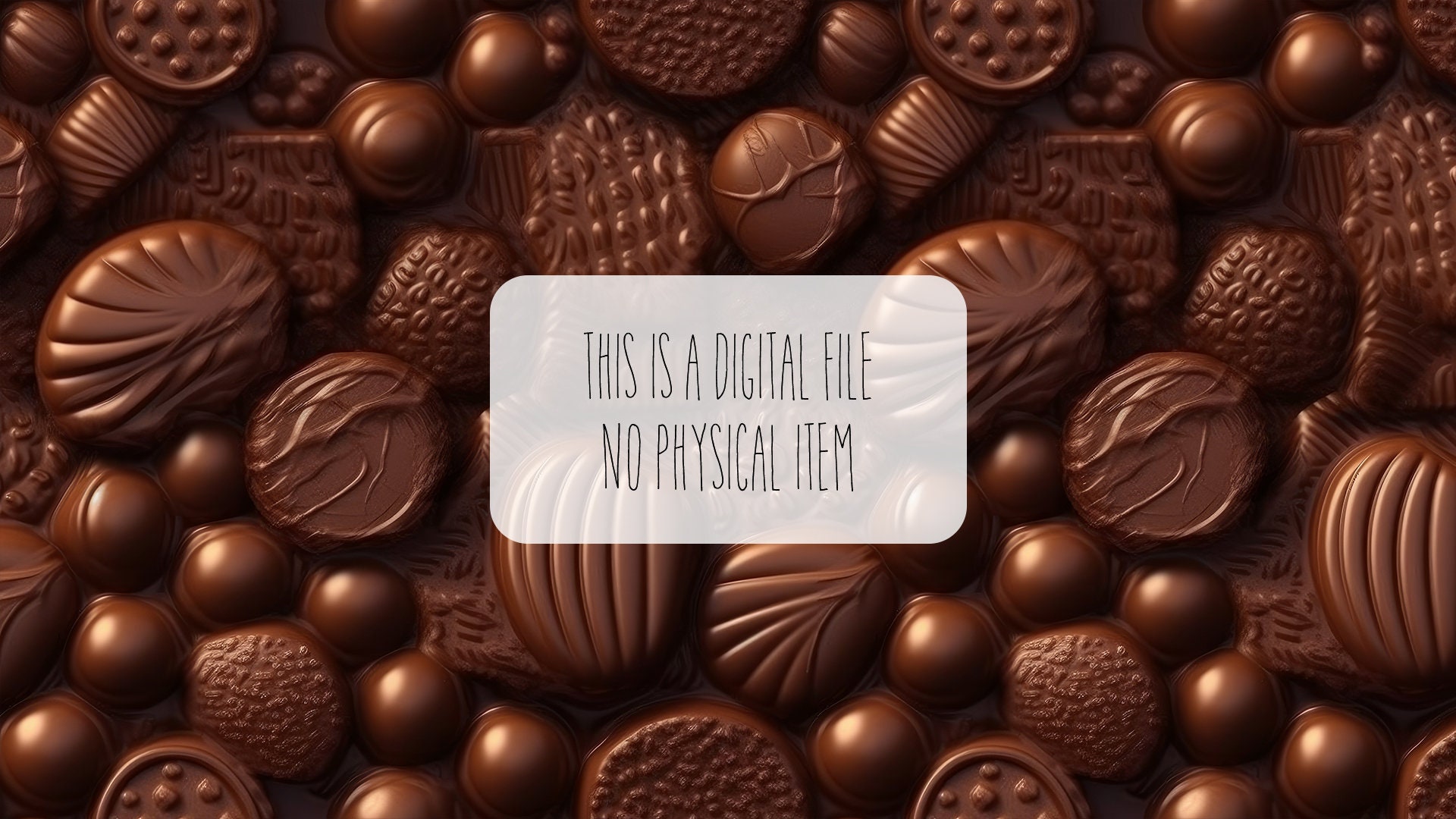 Chocolate Seamless Digital Paper, Seamless Chocolate Pattern, Seamless ...