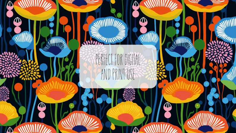 Marimekko Digital Paper, Seamless Abstract Marimekko Pattern, Seamless ...