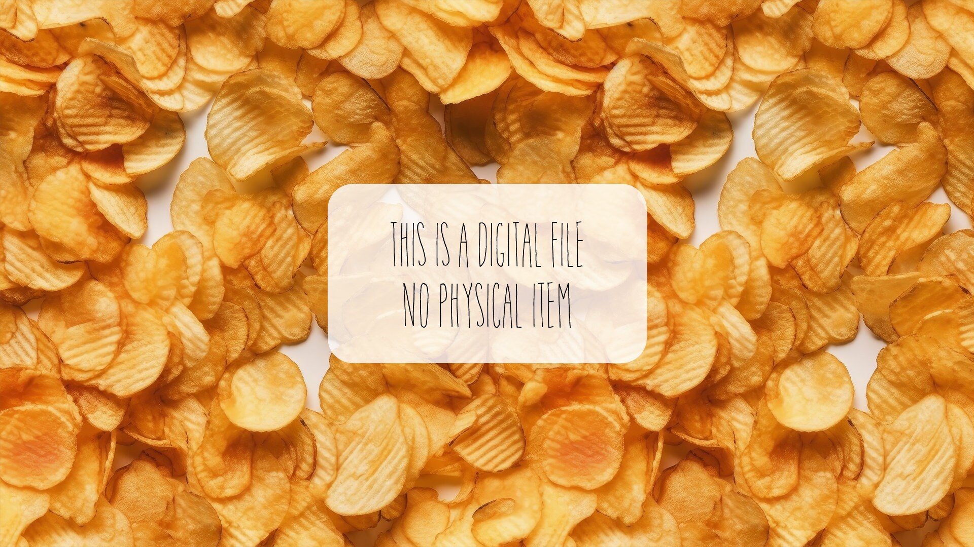 Potato Chips Crisps Seamless Digital Paper, Seamless Potato Chips ...