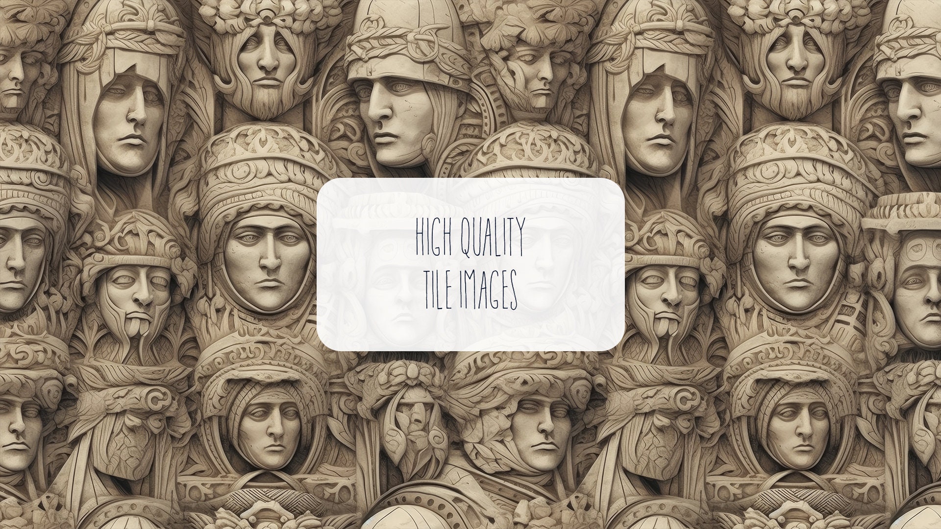 Vintage Stone Statue Digital Paper, Seamless Monument Pattern, Seamless ...