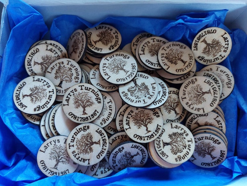 Makers Marks/ Makers Coins Laser Cut and Engraved Makers Mark Design ...