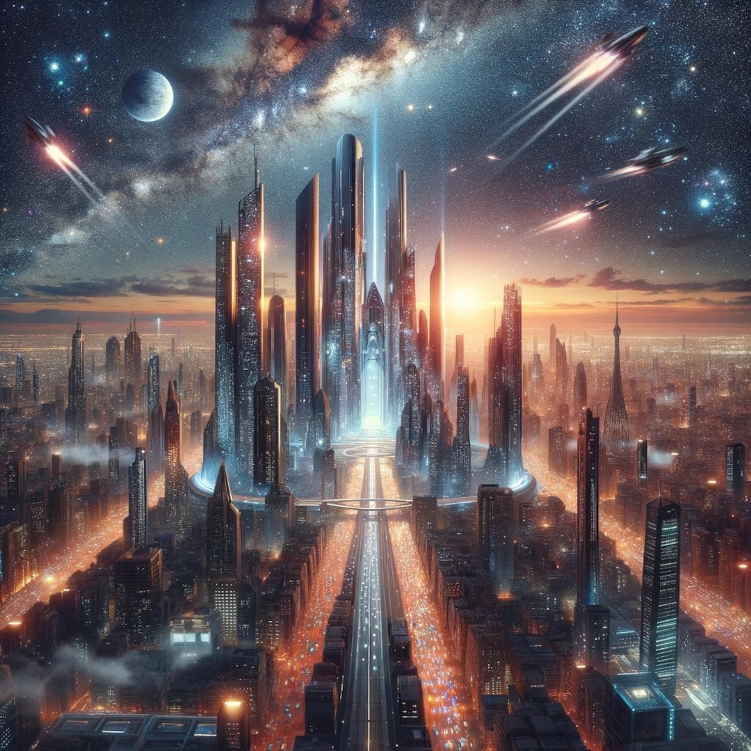 Galactic Journey: A Science Fiction Masterpiece – Limited Edition - Etsy
