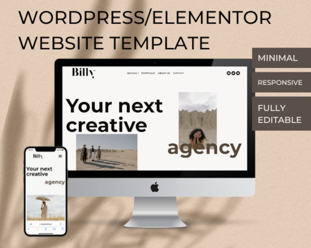 Website Template Website Design With Elementor PRO Wordpress Website ...