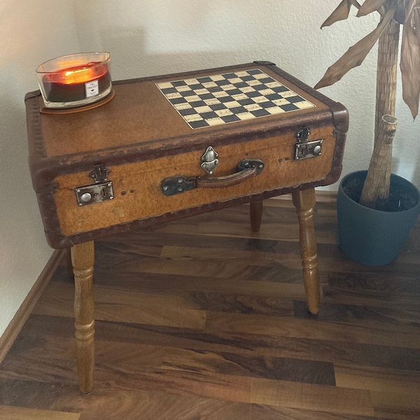 Suitcase Table (Just for you!) - Etsy