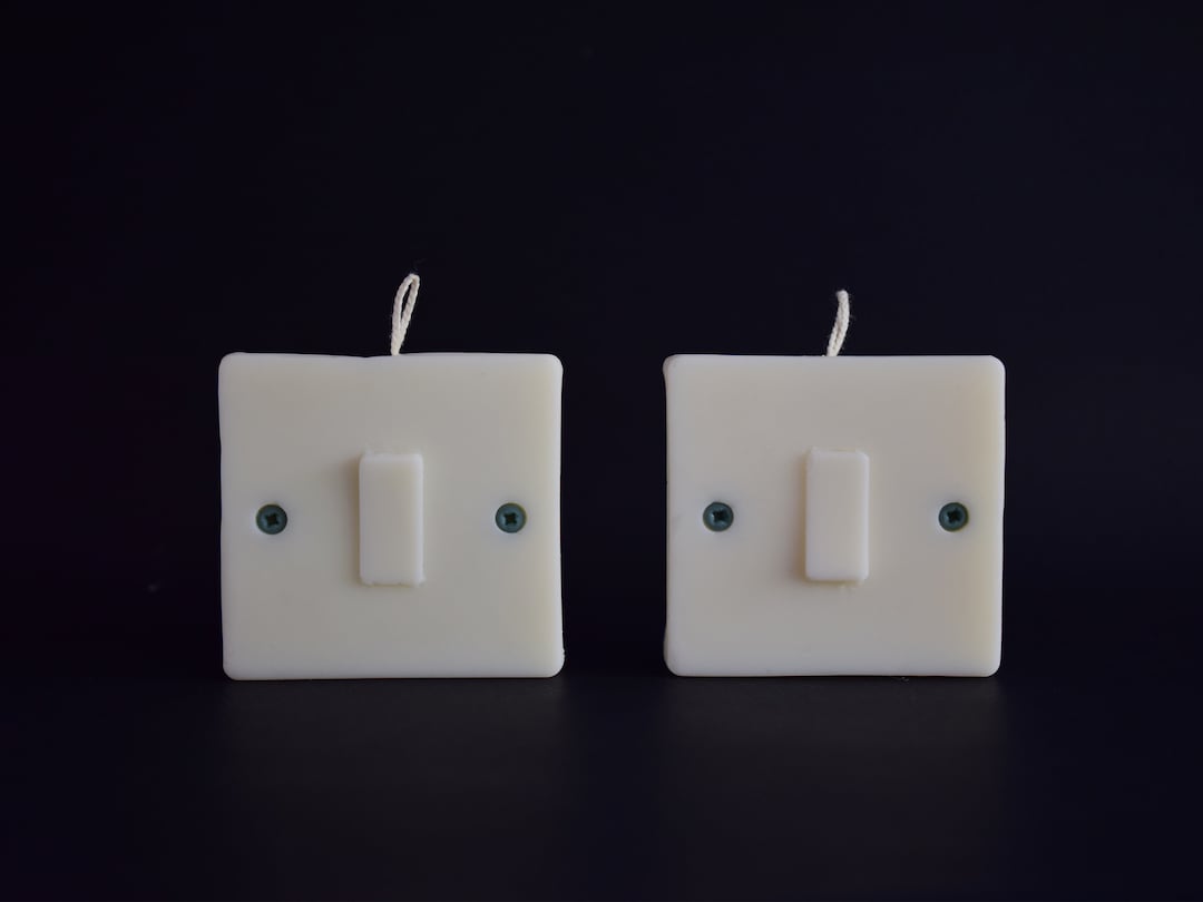 ON and OFF Light Switch Candle - Soya Wax - Unique Candle - Gift Ideas ...