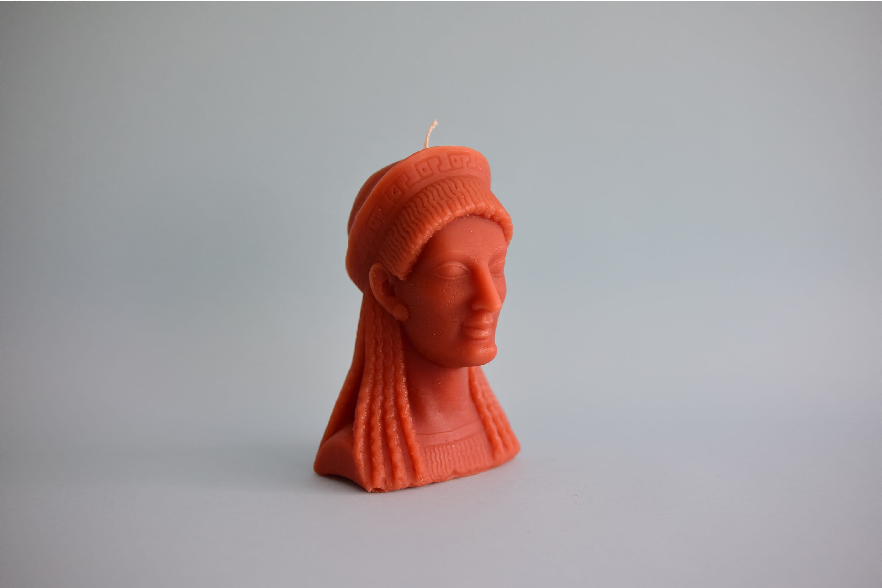 Kore Candle Inspired by the Statue of Kore Beeswax Antiquity Ancient ...
