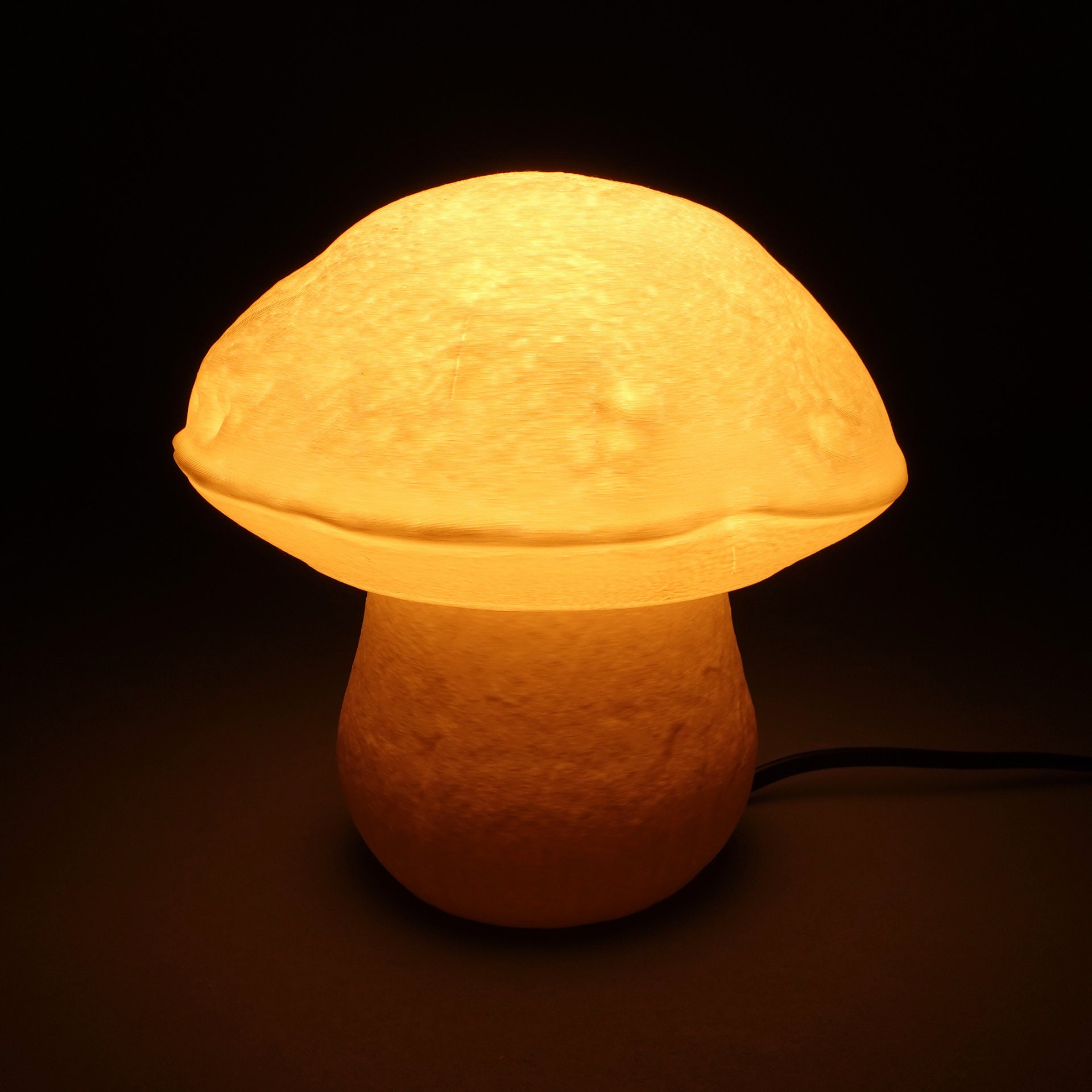Table Lamp Edulis Fungus Small Organic Mushroom Lamp Nightstand Lamp ...