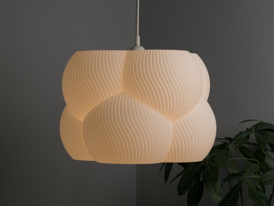 Mid Century Contemporary Lamp Shade Cloud - Livingroom and Bedroom Eco ...