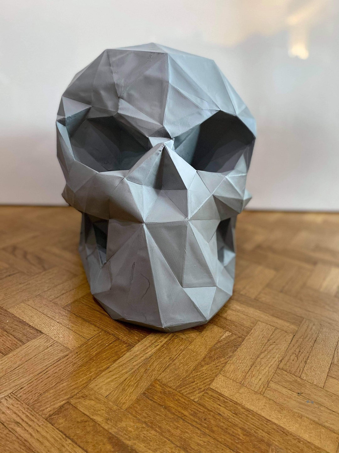 Papercraft Skull, 3D Model, PDF, Papercraft Sculpture, Pirate - Etsy